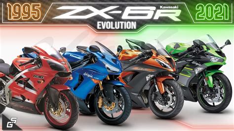 The Evolution Of Kawasaki Ninja Zx 6r Ninja 636 Youtube