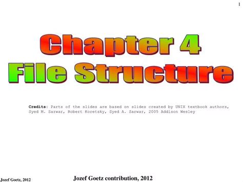 PPT Chapter File Structure PowerPoint Presentation Free Download ID