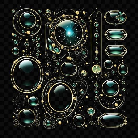 Premium Psd A Digital Illustration Of A Number Of Bubbles And Bubbles