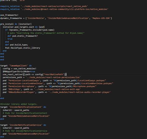 Unable To Export The Ios Archieve Using Cocoapods Version 1102 · Issue 1509 · Rnmapboxmaps