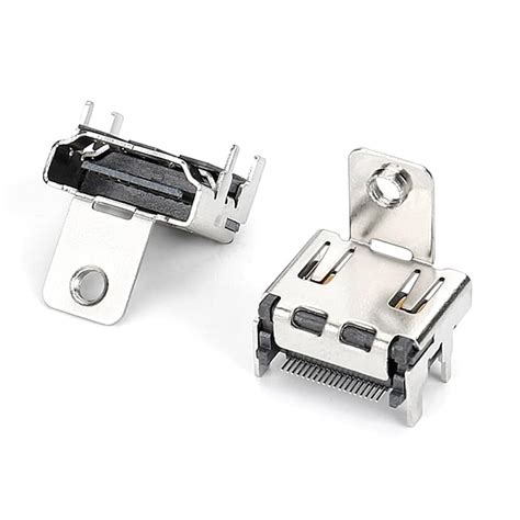 19 Pin Pcb Mount Hdmi Connector Type A Female Dip T H