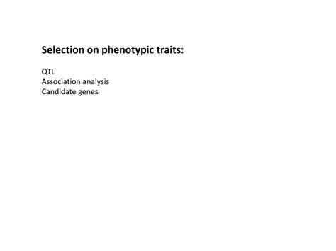 Ppt Detecting Selection Using Genome Scans Powerpoint Presentation Free Download Id2665029
