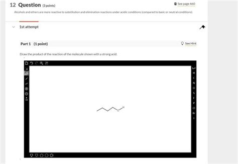 Solved 2 Question 3points Alcohols And Ethers Are More
