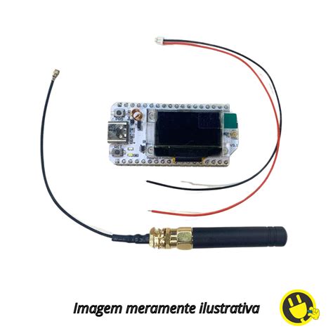 Placa Lora Esp32 Sx1262 Display Oled Wifi Bluetooth 868 915mhz