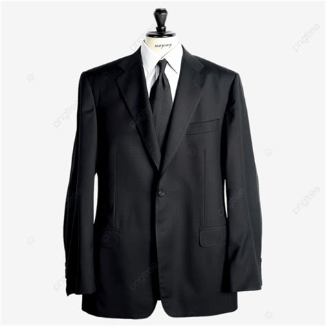검은 양복 격식있는 옷차림 정장 양복과 넥타이 Png 일러스트 및 이미지 에 대한 무료 다운로드 Pngtree