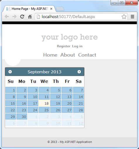 Step 3 Of 3 Running Your Applicationewtopic Getting Started With Asp
