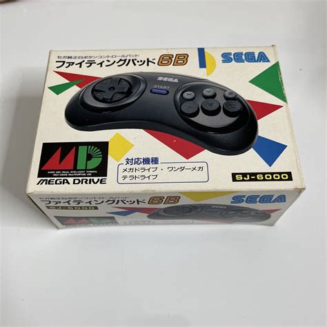 Official Genuine Sega Mega Drive 6 Button Controller New Retro Unit