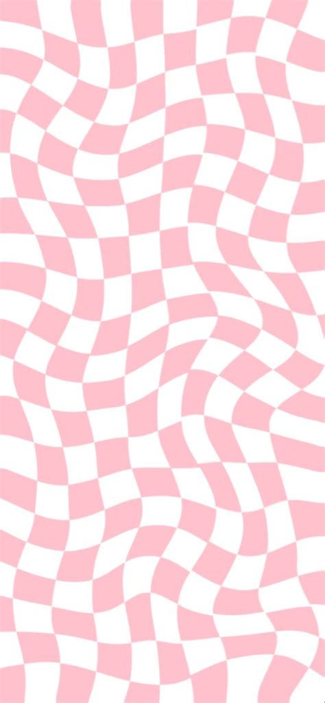 Pink Checkered Wallpaper