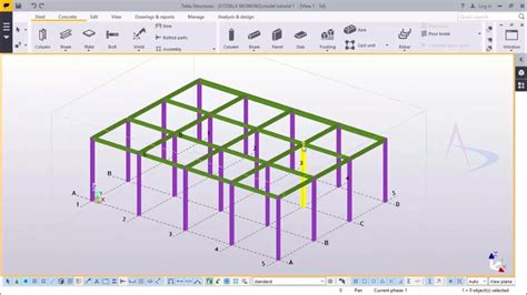 tekla structures 2016i tutorial 05 modeling tips and tricks youtube