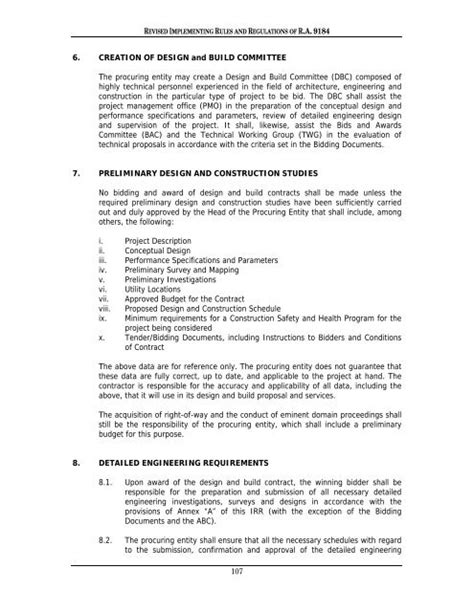 Revised Implementing Rule