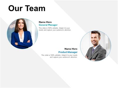 Team Introduction Slide Template Ppt Circle Model Ppt Powerp