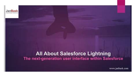 All About Salesforce Lightning Pptx Computer Software And Applications Computing