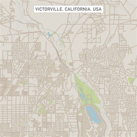 Victorville California Map