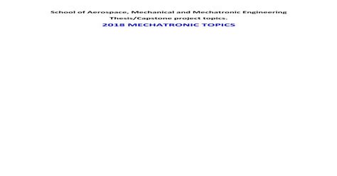 Pdf Au Amme5020 2018 Thesis • Based On A Human