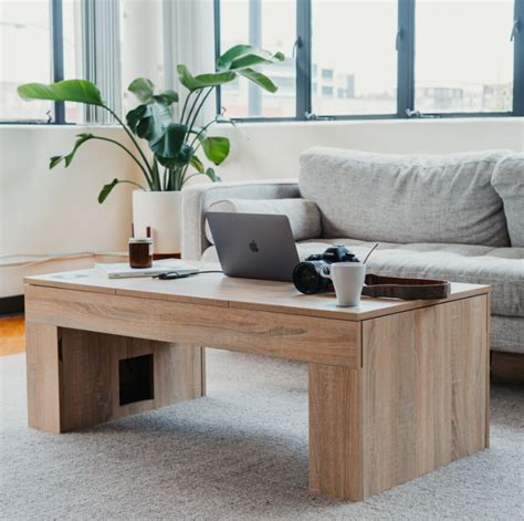 스피커·충전·냉장고 품은 재택근무용 테이블 테크레시피