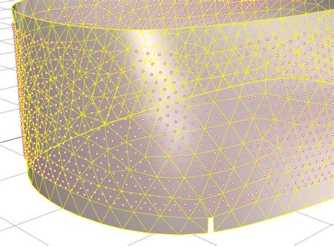 Create Quadtri Mesh From Collection Of Points Using Grasshopper Or