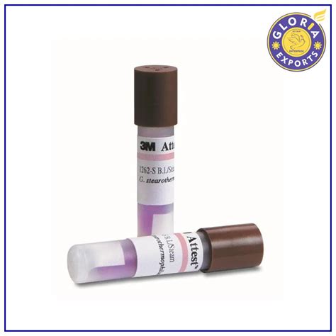 3m Attest Biological Indicator 1262 Test Pack For Steam