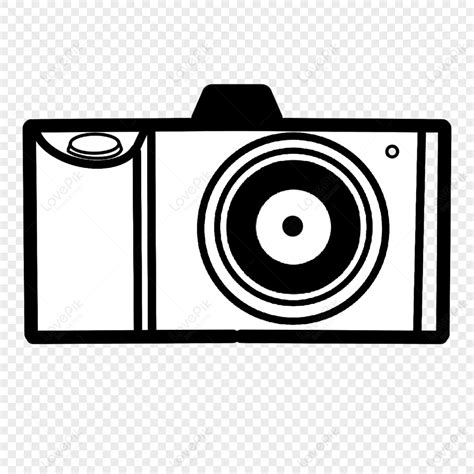 흑백 일러스트 라인 카메라 클립 아트창의성페인트 Png 일러스트 무료 다운로드 Lovepik