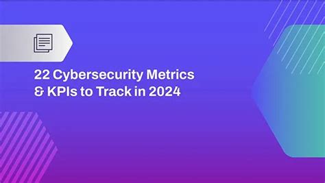 22 Cybersecurity Metrics And Kpis To Track In 2024 Qasim Arshad 🌀
