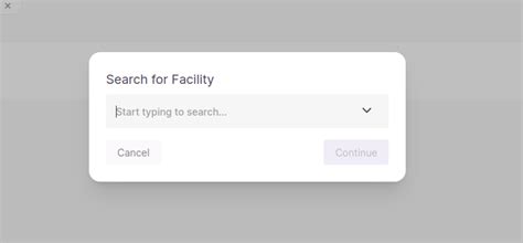 If No Facility Is Selected Show `facilityselectdialog` When Import