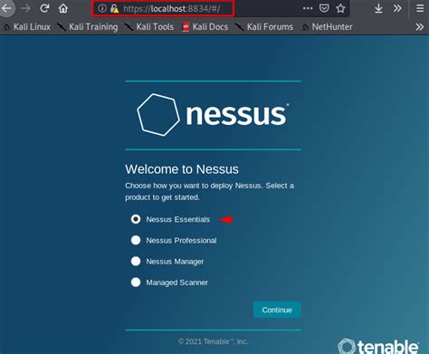 Nessus Vulnerability Scanner Tool Installation Secnhack