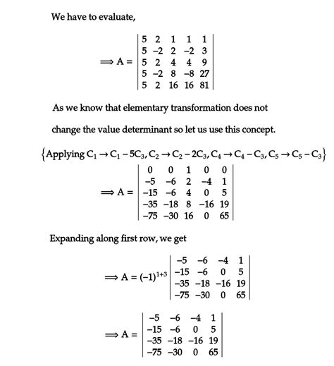 Answered Evaluate By Constructing Zeros In A Column Or In A Row Do Not Forget To Factor Out