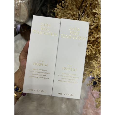 Zara Red Temptation 80ml Edp Shopee Malaysia