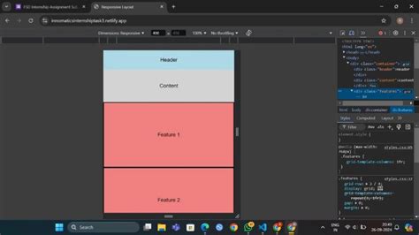 Rehan Shariff On Linkedin Webdevelopment Responsivedesign Html Css Innomatics