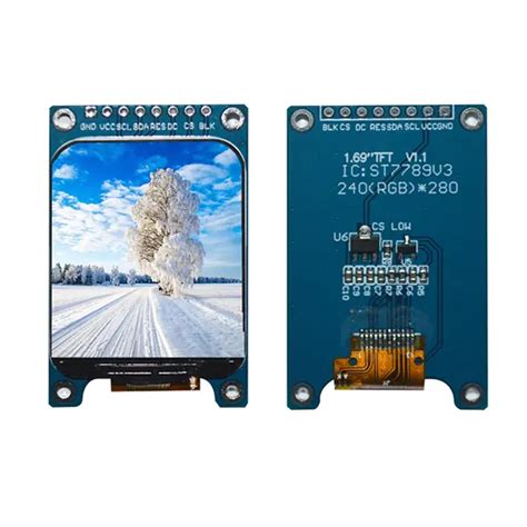 1 69 Inch TFT Module 240X280 ST7789V3 8P