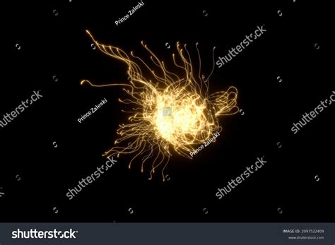 Luminous Objects Using 3d Rendering Stock Illustration 2097522409 Shutterstock