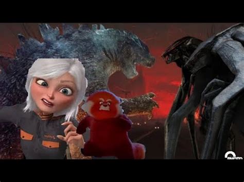 Godzilla Susan Ginormica And Mei Lee Vs Male M U T O And Female M U T O YouTube