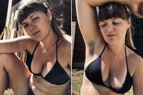 I Flaunt My Hairy Body Trolls Say Its Horrible And Strangers Stare