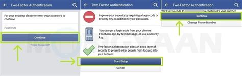 how to enable two factor authentication on facebook [android guide]
