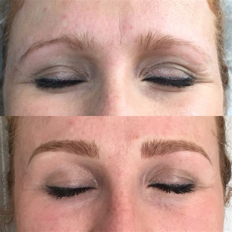 Microblading Before And After Pictures Brows By Whitney