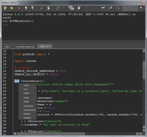Hello World Aka “let Us Begin” Motionbuilder Python Scripting