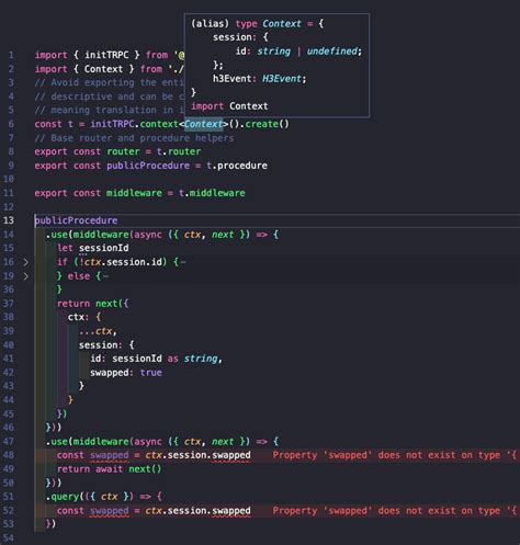 Context Swapping With Multiple Middlewares · Trpc Trpc · Discussion 2770 · Github