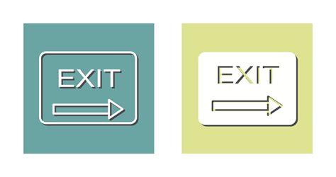 Unique Exit Vector Icon 24903161 Vector Art At Vecteezy