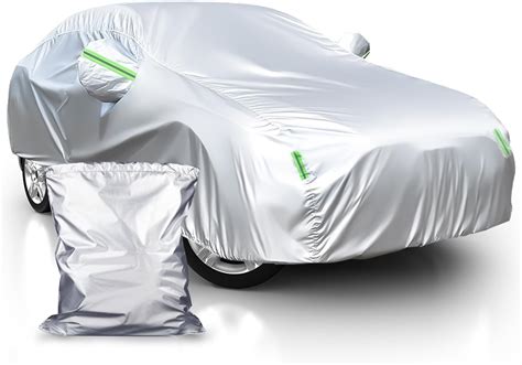 Ligutec Funda Para Auto Impermeable Universal Cubierta Para Automovil 490x185x150cm Con Bolsa