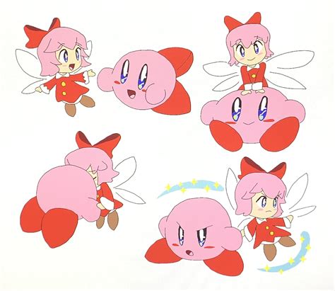 Kirby And Ribbon By Angelcook12 On Deviantart