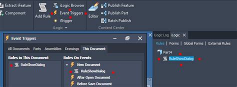 solved ilogic rule to preselect sheet metal style autodesk community
