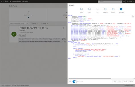 Export Your Oracle Autonomous Database Using Data Pump