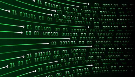 Premium Vector Binary Circuit Board Cyber Future Technology
