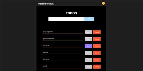 GitHub UfukAldanmaz Popupsmart React Practicum Todo App