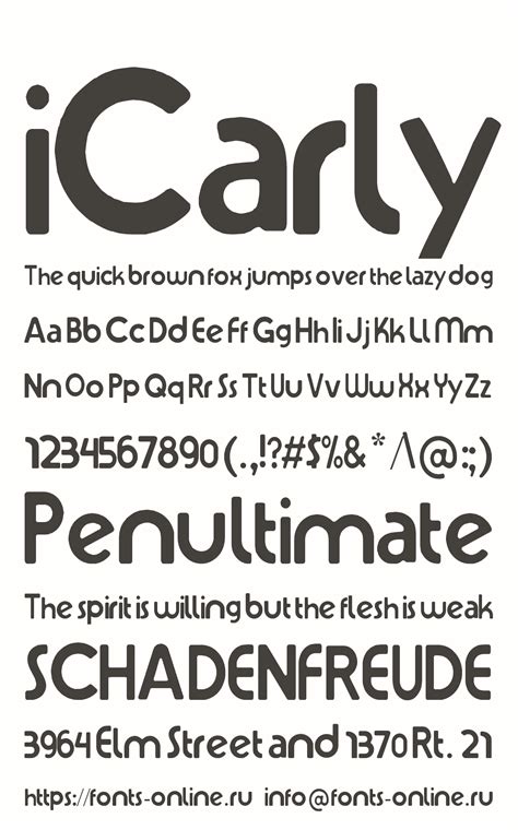 Icarly Font