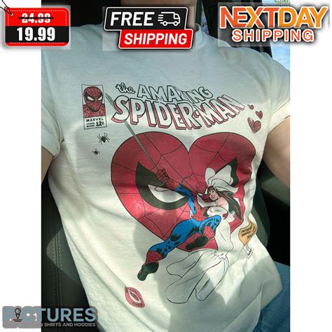 Heart The Amazing Spiderman Mary Jane Cartoon Shirt • Picturestees