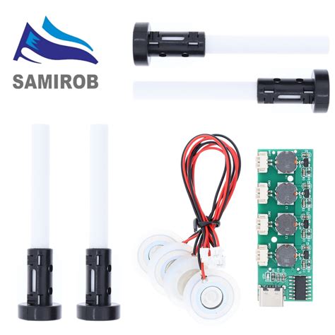 Dc5v Unswitched Four Spray Humidifier Module Atomization Control Board Diy Ultrasonic Nebulizer