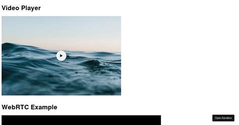 Reactjs Media Codesandbox