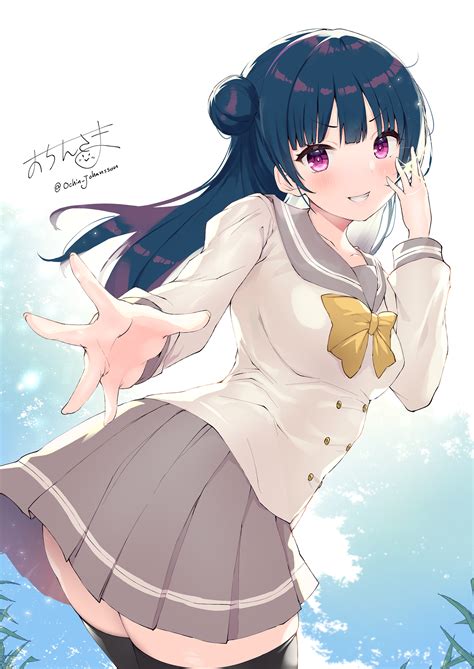 Tsushima Yoshiko Yoshiko Tsushima Love Live Sunshine Image By Ochinsama