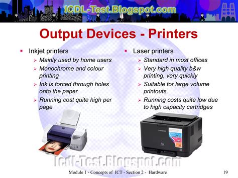 Icdl Module 1 Concepts Of Ict Information And Communication Technology Presentation Slides
