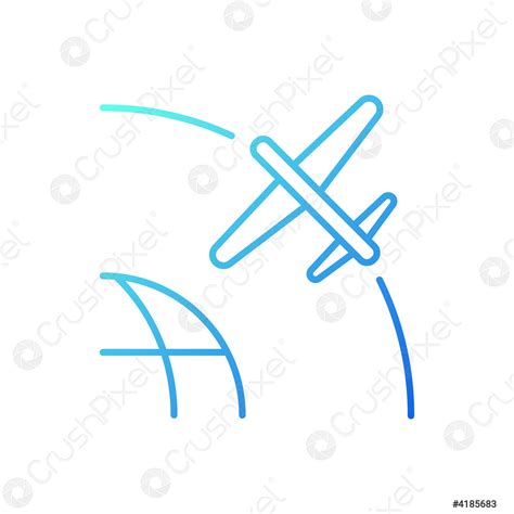 Drone Satellite Gradient Linear Vector Icon Stock Vector 4185683 Crushpixel